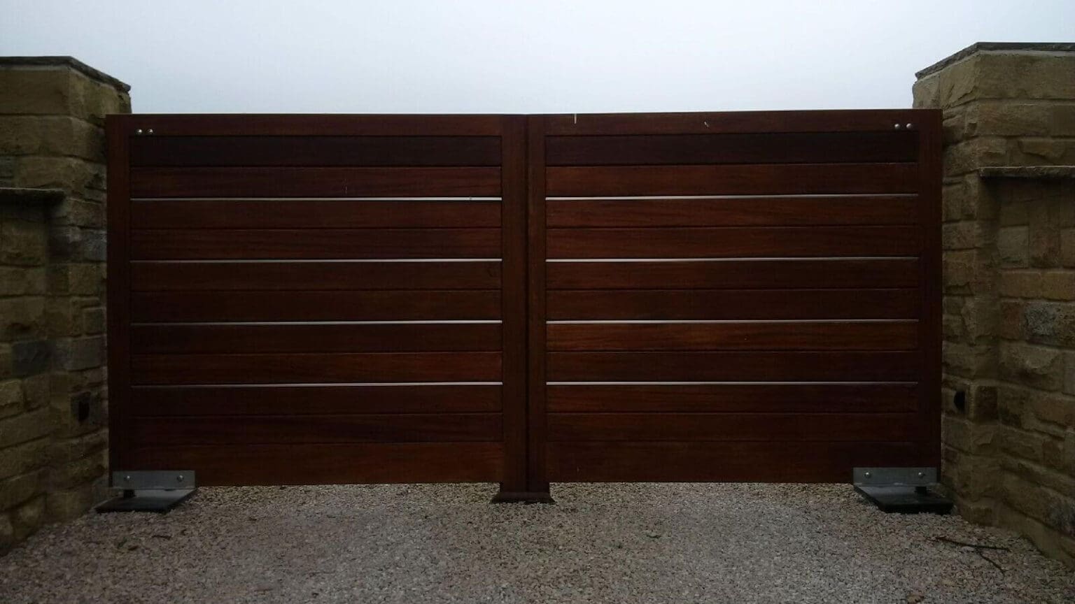 Timber Gates | Automatic Timber Gates | Yorkshire