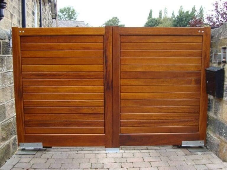 Timber Gates | Automatic Timber Gates | Yorkshire